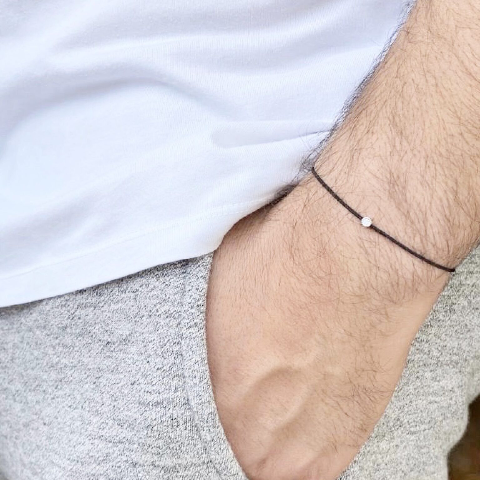 Mon Précieux Diamant - Rouge carmin | Bracelet rouge avec diamant | Graazie